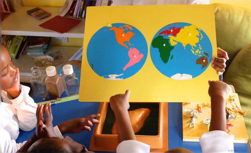 Our ECD students know the continents of the World! | The Troutbeck School