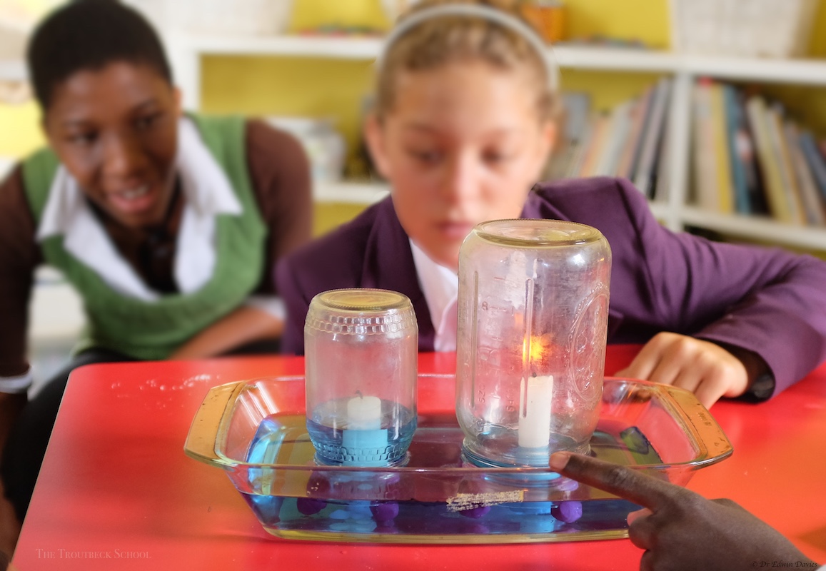 The (infamous) burning candle experiment | The Troutbeck School