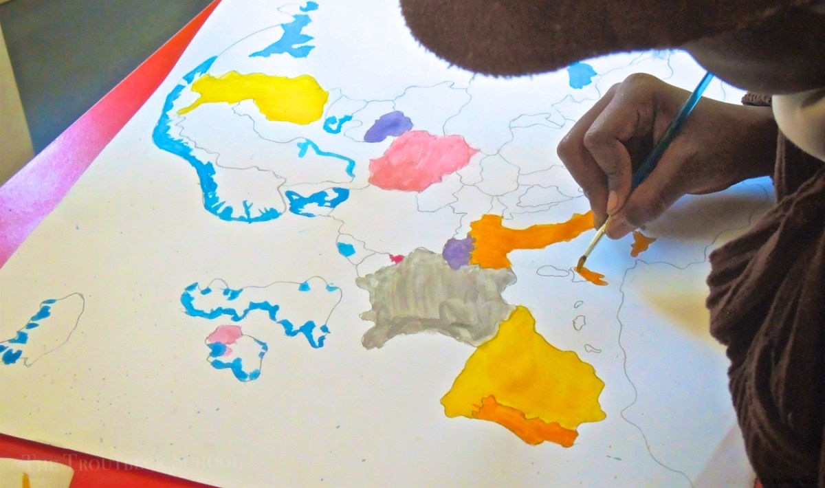 Creating maps of Europe | The Troutbeck School