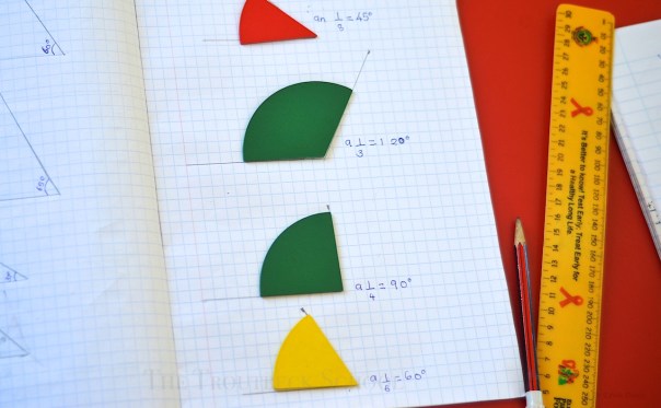 In Geometry we discover that fractions have angles | The Troutbeck School